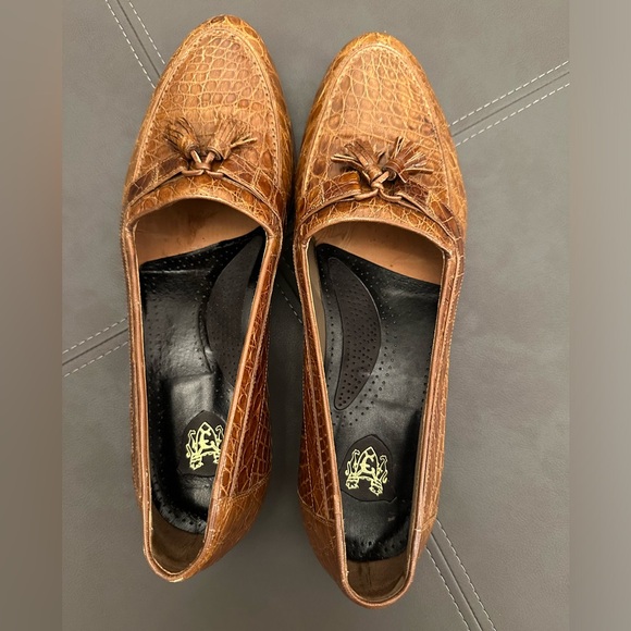 Frank Foti | Shoes | Frank Foti Genuine Full Alligator Men Loafers Hand ...